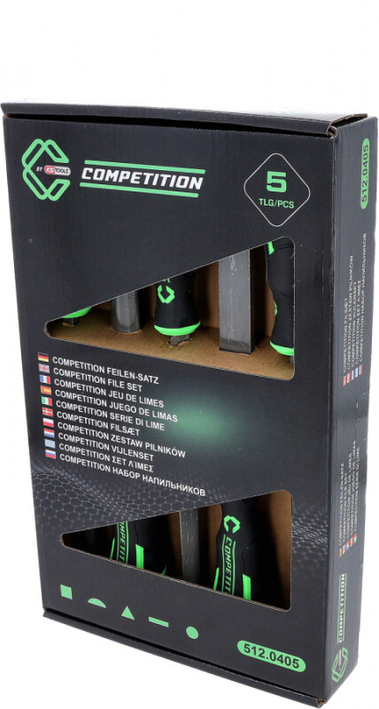 COMPETITION files set, 5 pc, KS Tools - ak24parts.com