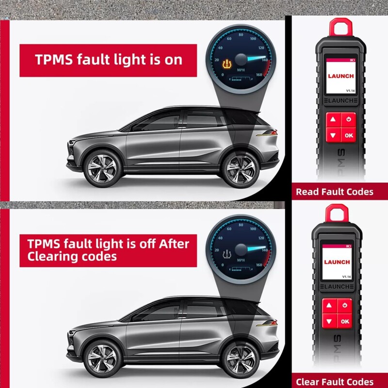 TPMS diagnostic tool Bosch Tire Pressure Analyzer 400 (TPA400 ...
