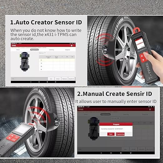 TPMS diagnostic tool Bosch Tire Pressure Analyzer 400 (TPA400 ...