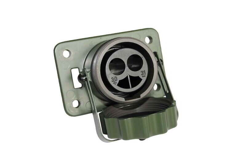 NATO plug with nut ISO 2- pin, 35mm2 - ak24parts.com