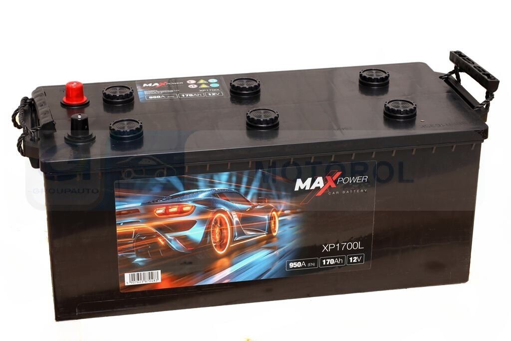 MAXPOWER XP1700L / akumulator maxpower 170ah/950a l+ hd - ak24parts.com