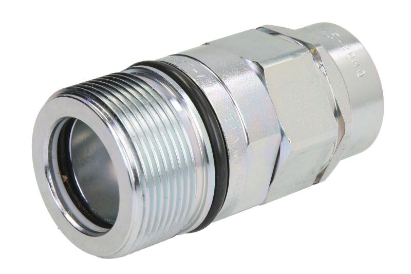 Hydraulic coupler socket, thread size M22/1,5mm 75l/min. iSO standard ...