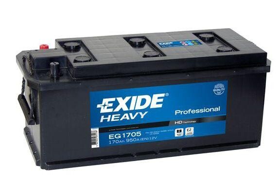 EXIDE Starter Battery StartPRO 12V 170Ah 950A EG1705 - ak24parts.com