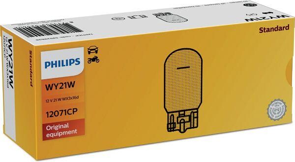 PHILIPS Bulb WY21W 12V 21W Wedge Base Lamp 12071CP - ak24parts.com
