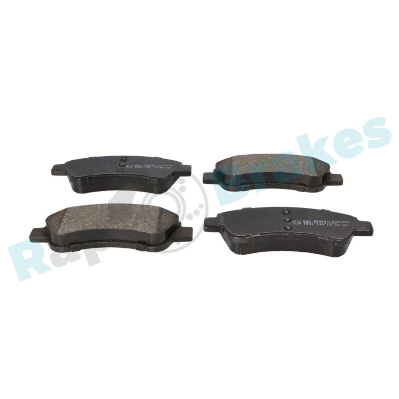 RAP BRAKES Brake Pad Set, disc brake R-P1514 - ak24parts.com