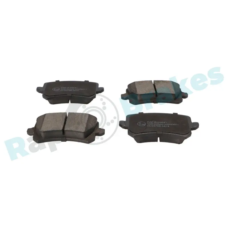 RAP BRAKES Brake Pad Set, disc brake R-P0442 - ak24parts.com