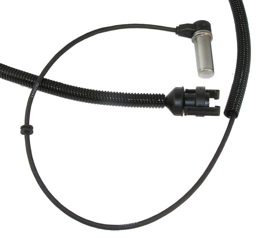 KNORR 0486000242 / ABS sensor front/rear right/left (angled, 1960mm ...